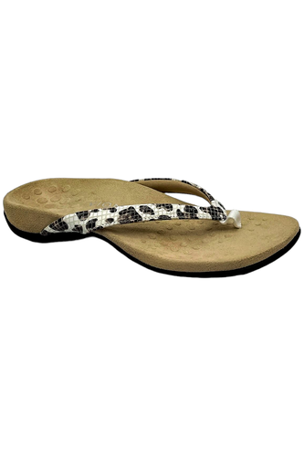 Vionic Women's Dillon Snake Sandals White Leopard | eBay