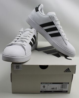 Adidas Grand Court 2.0 GW9195 Size 9 Shoes Preowned | eBay