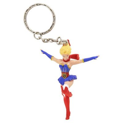 DC Comics Bombshells Supergirl Keychain Key Chain Ring New Superhero | eBay