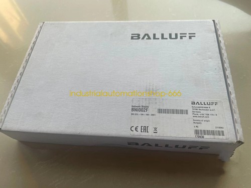 1PCS NEW BALLUFF BNI002F BNI CCL-104-100-Z001 module Via DHL or FedEX ...