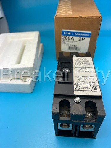 Cutler Hammer CC2200 200 Amp 2 Pole Circuit Breaker CC 240V 200A *READ ...