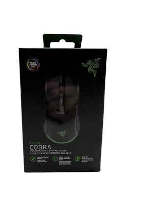 NEW - Razer Cobra Wired Gaming Mouse w/ Chroma RGB Lighting and 58g ...