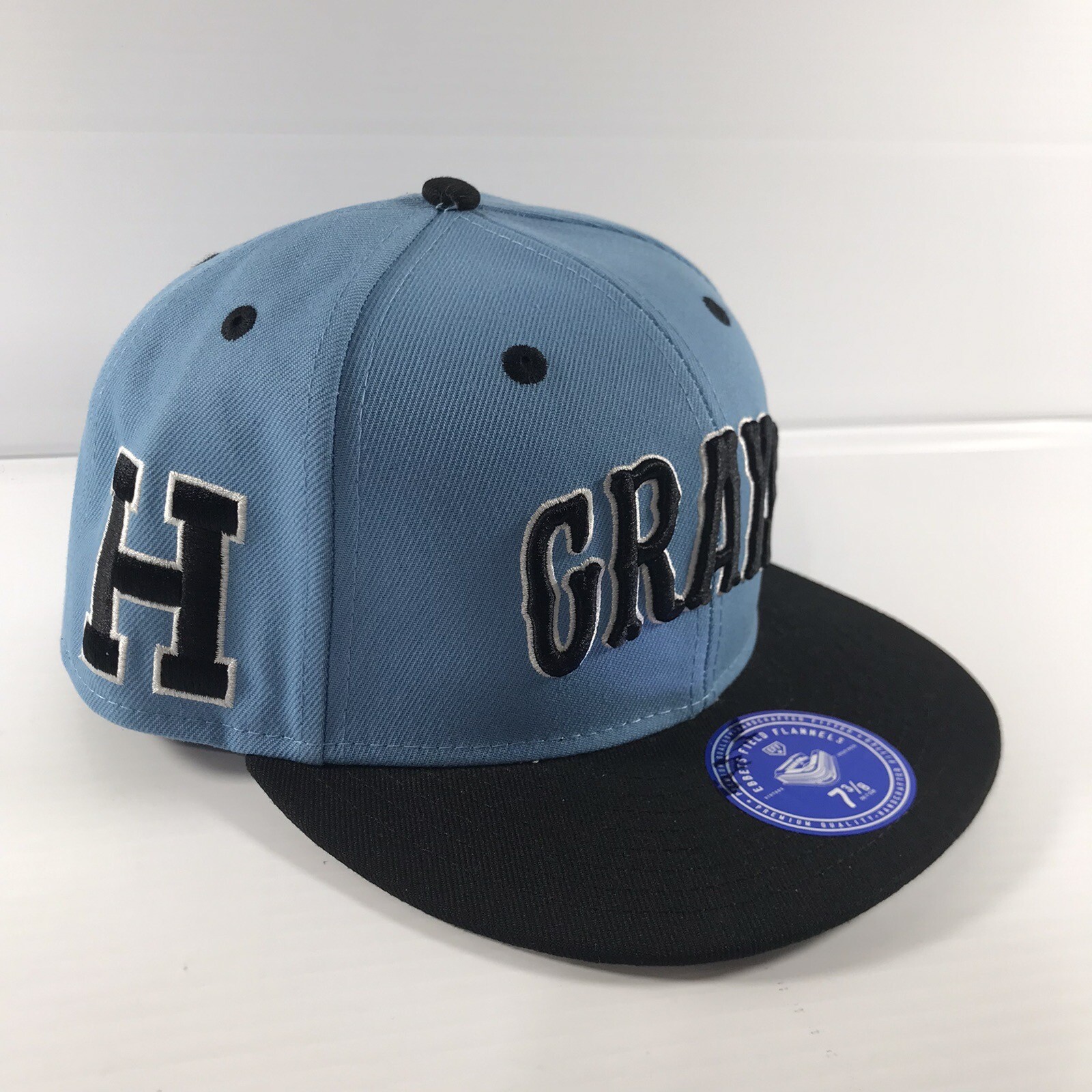 Homestead Grays Hat Cap Fitted Mens Sz 7 3/8 Ebbets Field Negro League ...