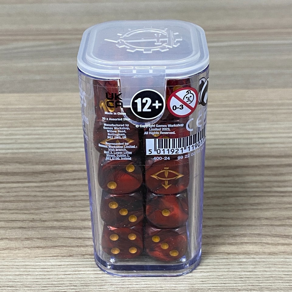 TRAITOR TITAN LEGIONS DICE SET ADEPTUS TITANICUS WARHAMMER 40,000 40K ...