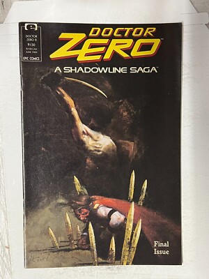 DOCTOR ZERO #8 Epic Comics 1989 | Combined Shipping B&B | eBay