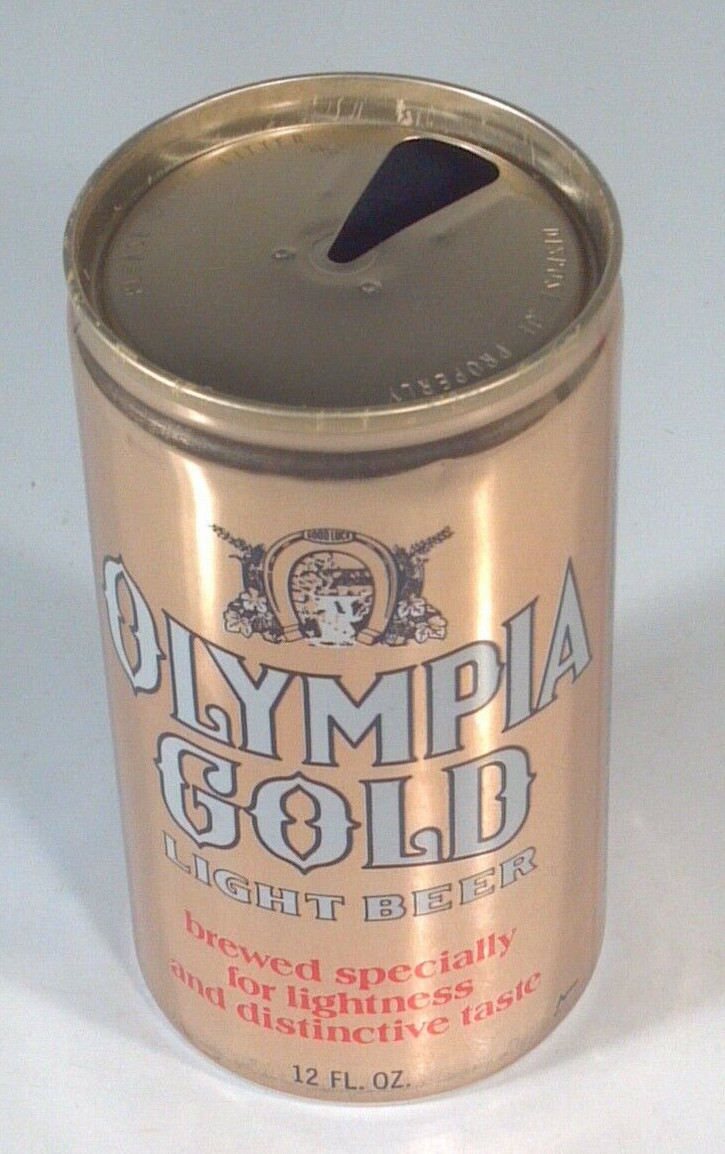Vintage Olympia Gold Light Beer 12oz Can Aluminum Olympia St Paul | eBay