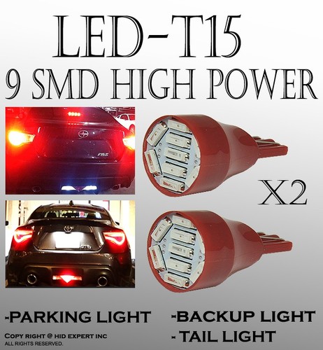 4 pcs Bright Red T15 906 579 901 908 LED Replace Side Markers Light ...