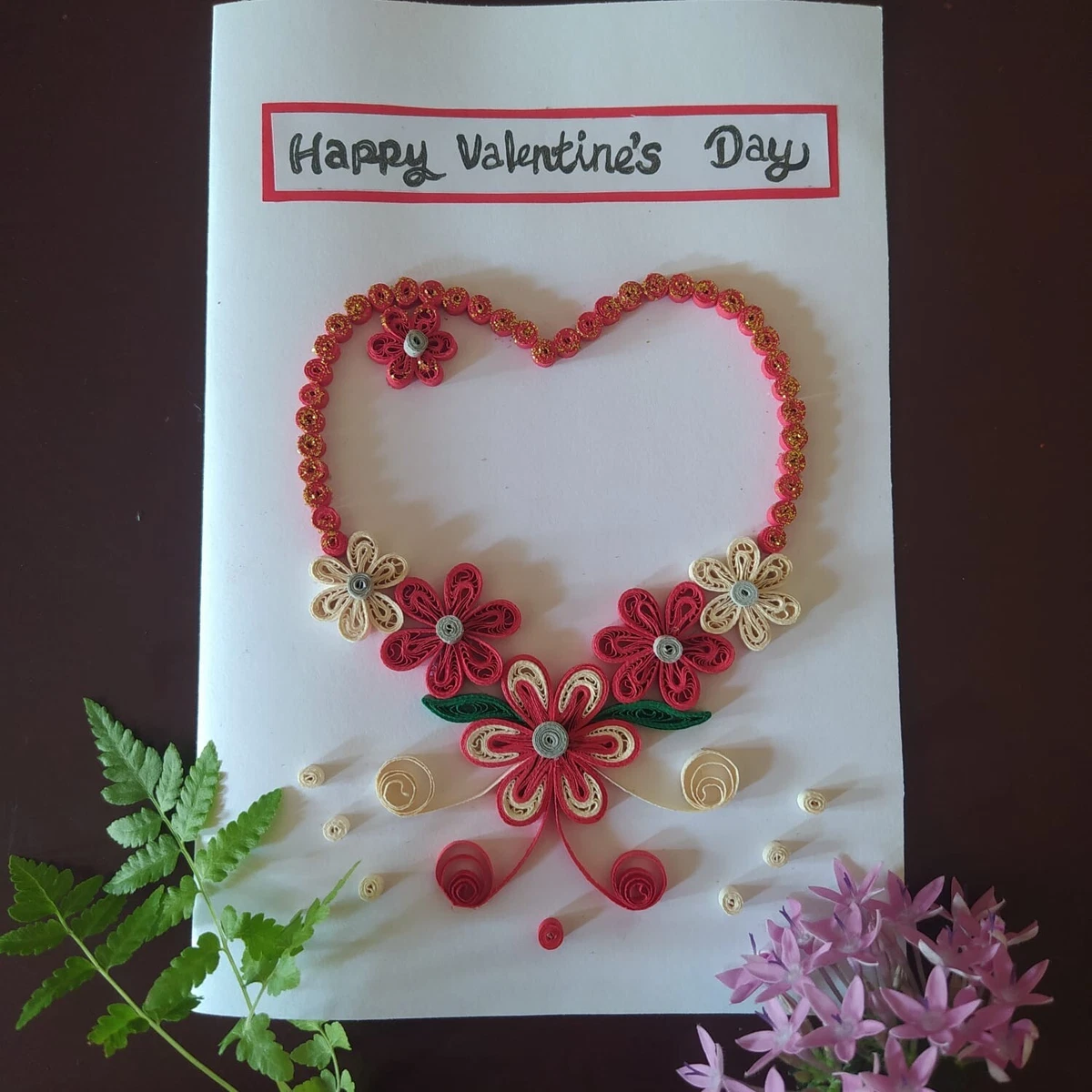 Paper Quilling Valentine Cards