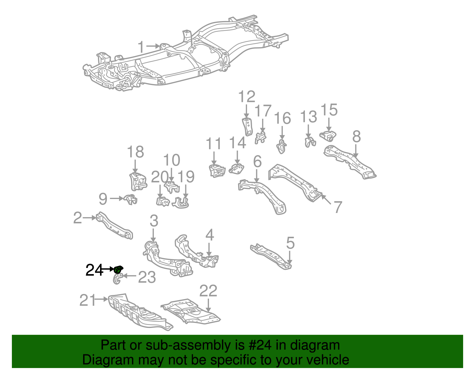Toyota 5196335070 Genuine OEM Factory Original Tow Hook for sale online ...