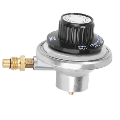 1"-20UNF Propane Gas Adjustable Regulator Low-Pressure BBQ Grill ...