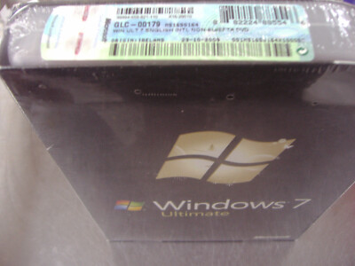 Microsoft Windows 7 Ultimate Full 32 & 64 Bit DVDs MS WIN =SEALED ...