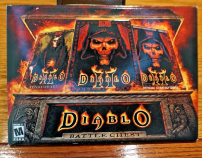 Diablo Battle Chest (PC, 2001) Big box open box Nice! 20626717304| eBay