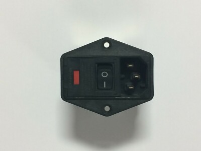 AC Power Entry Modules 3A DUAL FUSE HORIZONTAL MOUNT | eBay