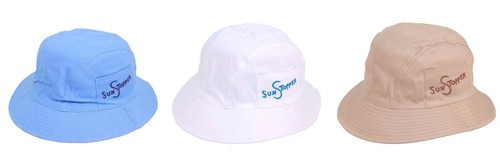 Mens 100% Cotton Sun Stopper Summer Bucket Hat in 3 Colours & Sizes ...