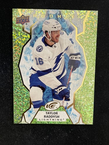 21-22 UD ICE Hockey Green Rookie 132 Taylor Raddysh | eBay
