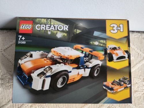 Lego Creator 31089 3 in 1 Race Car Boat Sunset Track Racer retired set ...