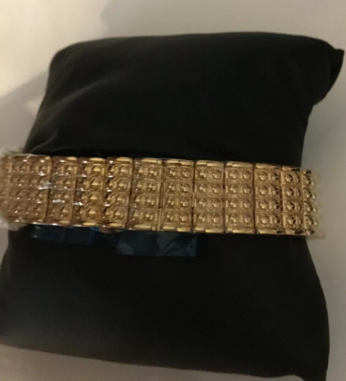 Adee Kaye Beverly Hills Gold Tone And Crystal Woman's Watch NIB BLING ...