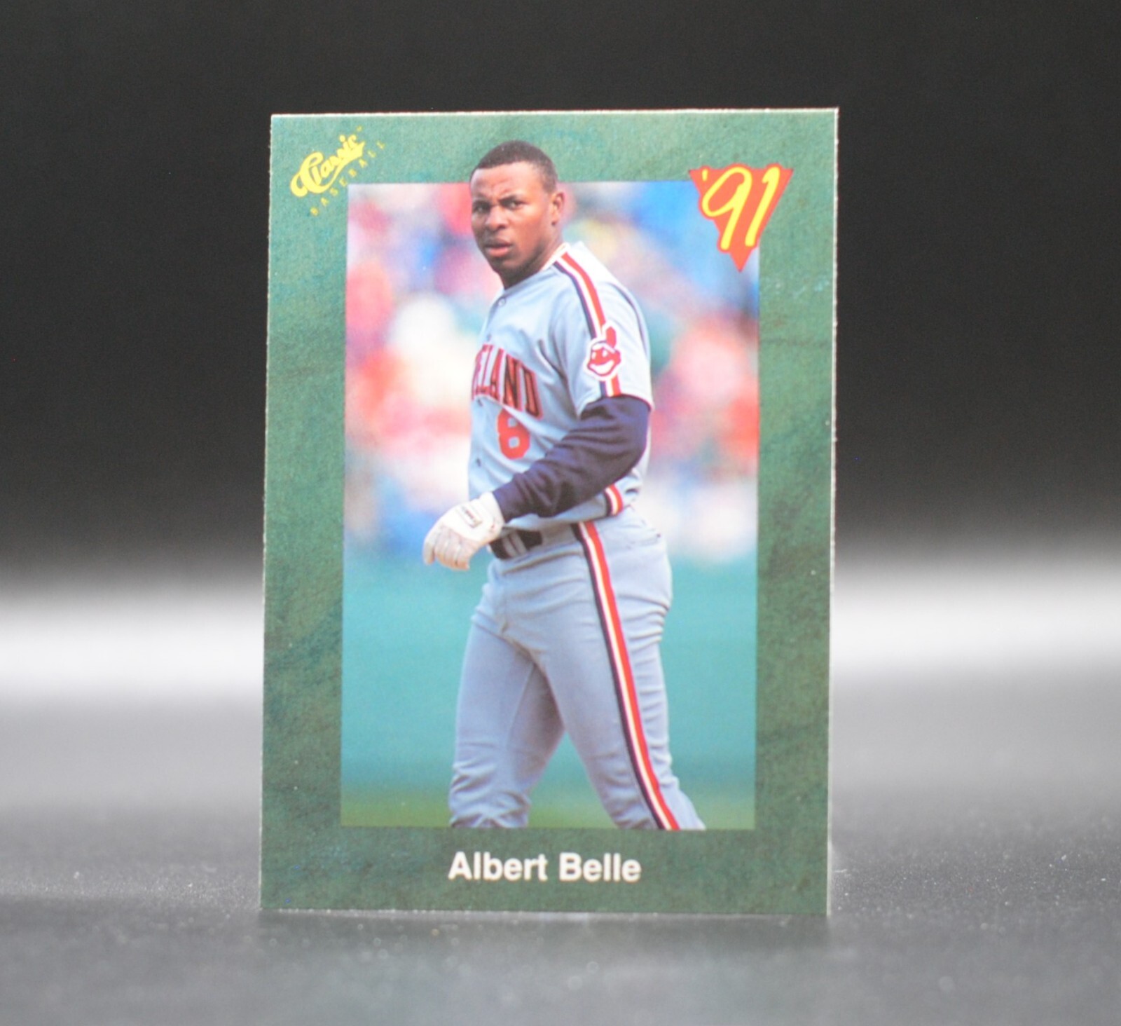 1991 Classic Update Green ALBERT BELLE Rookie Card T37 Cleveland ...