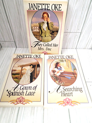 Janette Oke Book A Searching Heart Paperback 3 Books Lot #3 Bethany ...