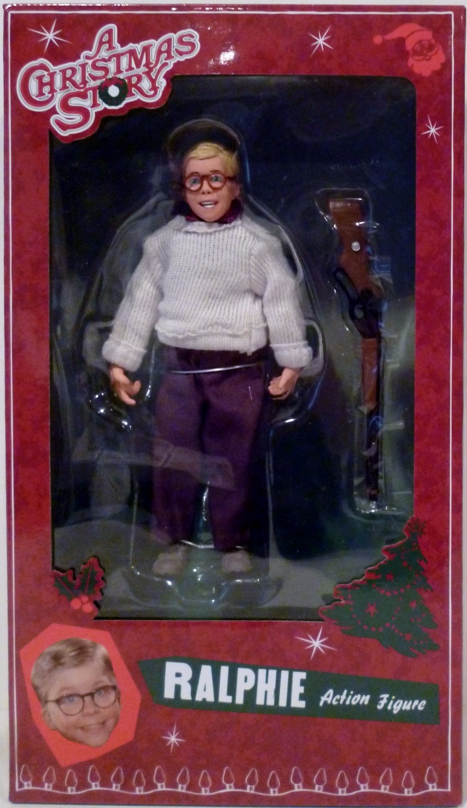 RALPHIE & RED RYDER BB GUN A Christmas Story 5" Clothed Movie Figure ...