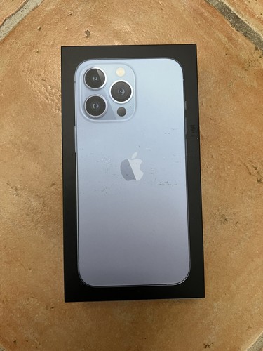 Boite Vide iPhone 13 Pro - Sierra Blue - 100% Original (capacité au ...