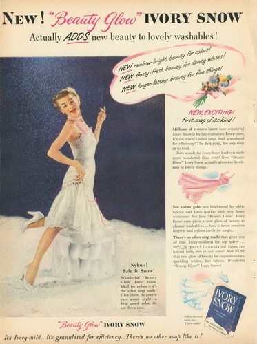 Vintage Color Magazine Advertisement Ad Ivory Snow Beauty Glow Soap | eBay