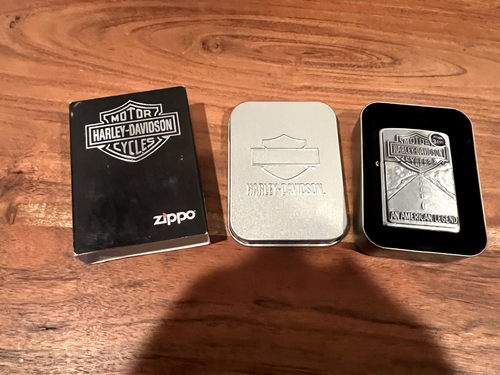 ZIPPO 2007 HARLEY DAVIDSON AN AMERICAN LEGEND LIGHTER Never Fired. New ...