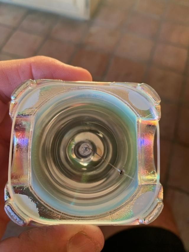 GENUINE OEM, Philips UHP 132-120W 1.0 E22, Projection Bare Bulb, Lamp ...