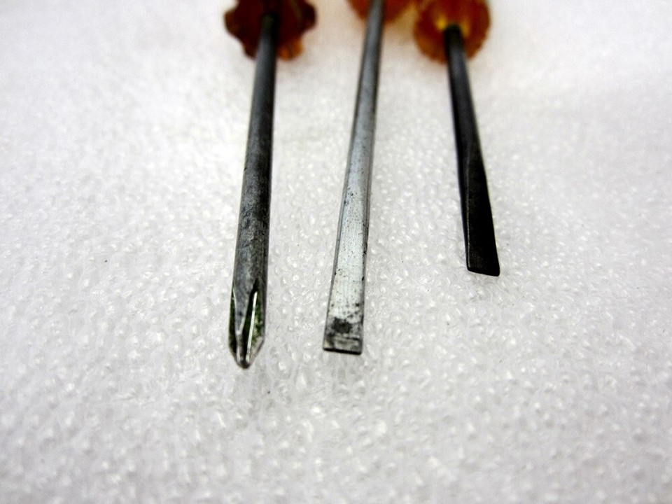 Vintage VACO 9pc Phillips & Slotted Screwdrivers S/B Made in USA | eBay