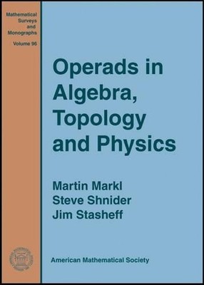 Martin Markl Steve Shnider Operads in Algebra, Topology (Paperback) (UK ...