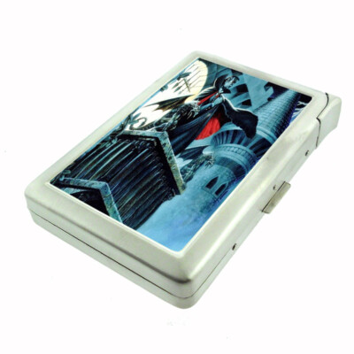 Dracula Vampire D6 Cigarette Case with Built in Lighter Metal Wallet | eBay
