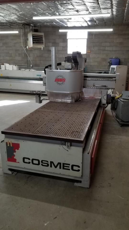 Cosmec (Holzher) Conquest 250 CNC Router - 4x8 bed with vacuum table | eBay