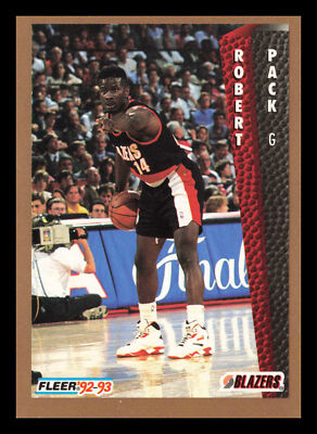 Robert Pack #189 1992-93 Fleer Portland Trail Blazers Basketball | eBay