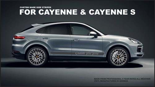 Side Stripes for Porsche Cayenne & Cayenne S | eBay