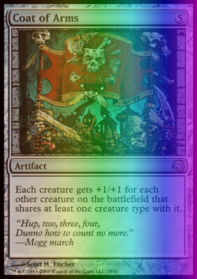 MTG Magic the Gathering Coat of Arms (29/41) PDS Slivers LP FOIL | eBay