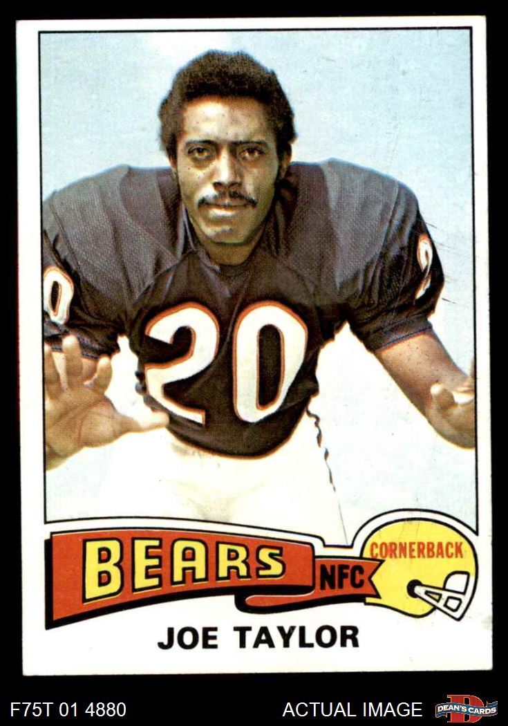 1975 Topps #492 Joe Taylor Bears North Carolina A&T 5 - EX | eBay