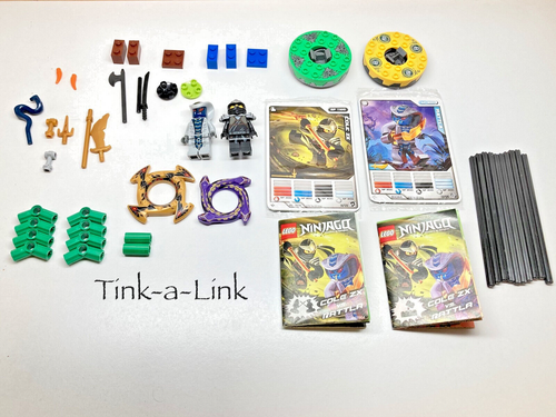 LEGO 9579 Starter Set Ninjago Spinnners Complete Sealed Cards Rattla ...