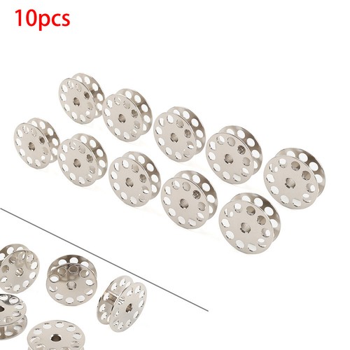 10x Large Steel Bobbins For SINGER 144/145W For MITSUBISHI DU-105/108 ...