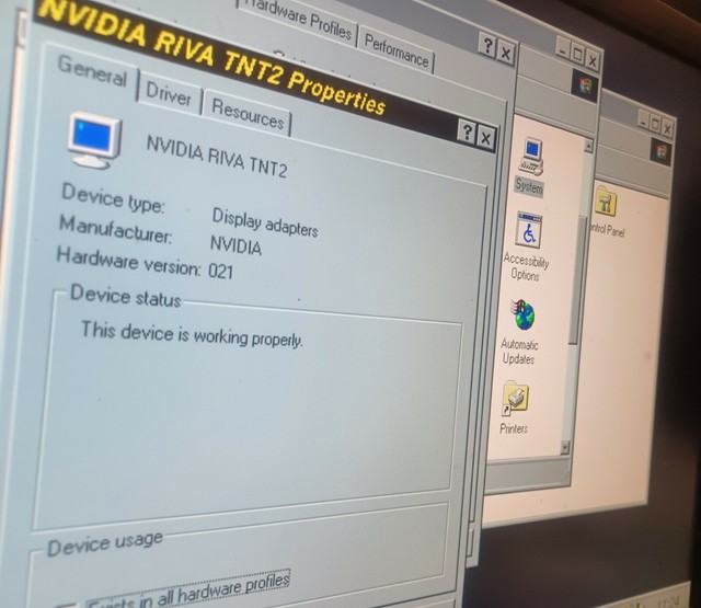 VisionTek NVIDIA Riva Tnt2 64 Vanta 16mb AGP Graphics Card VGA Nv996.0 ...