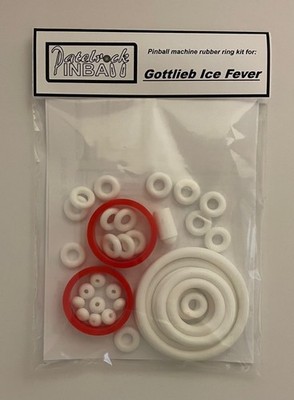 1985 Gottlieb / Premier Ice Fever Pinball Machine Rubber Ring Kit | eBay
