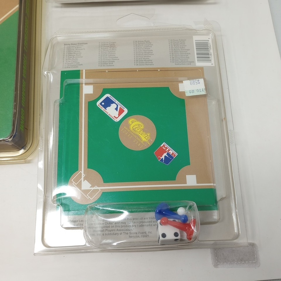 Lot Of 7 1990 Classic Major League Baseball MLB Board Games NOS ...