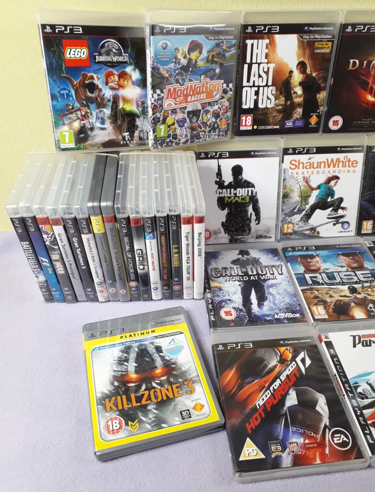 Huge bundle of 47 PS3 games tested good titles Playstation 3 joblot ...