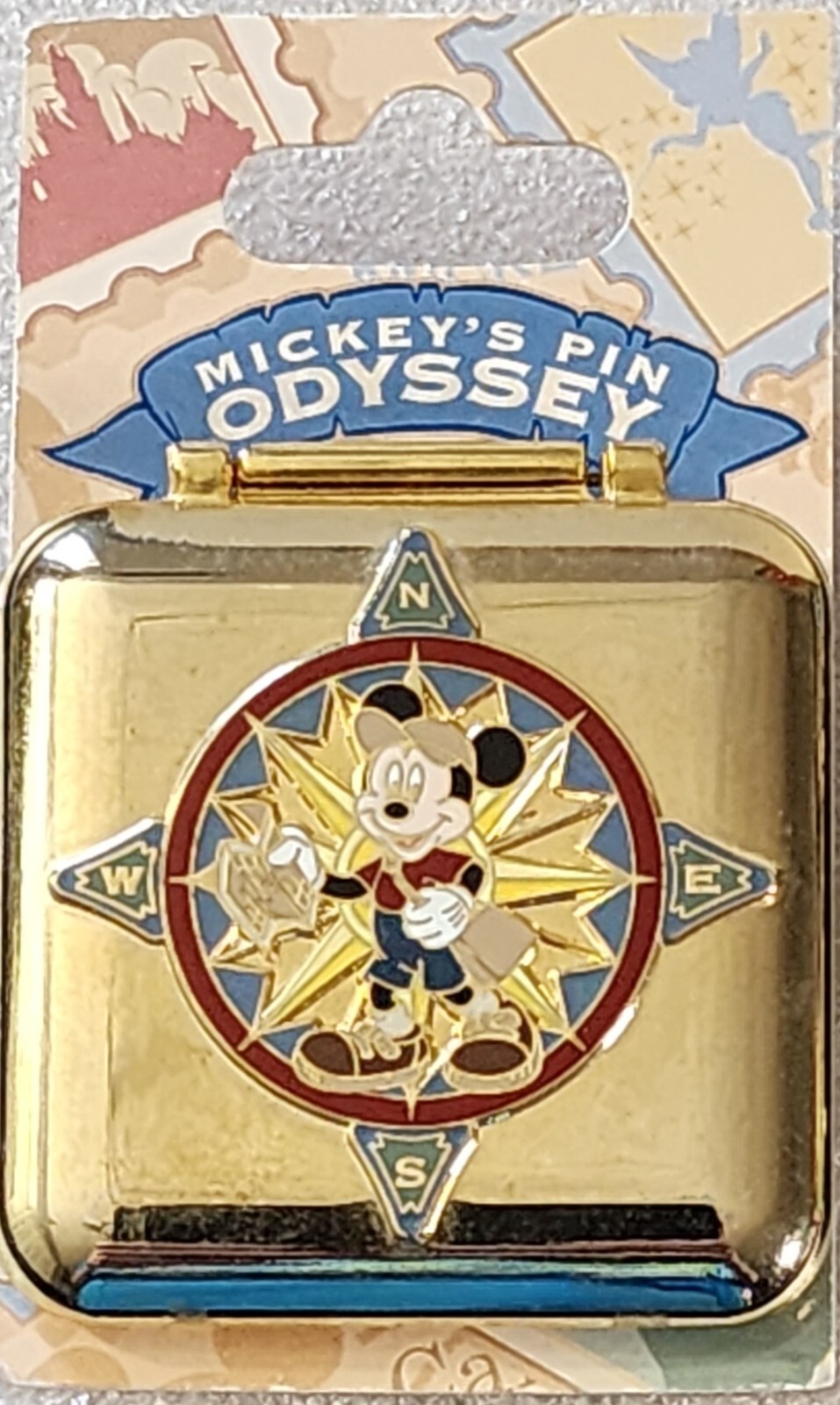 Disney DLR Mickey's Pin Odyssey 2008 Compass Logo Mickey Mouse Pin | eBay