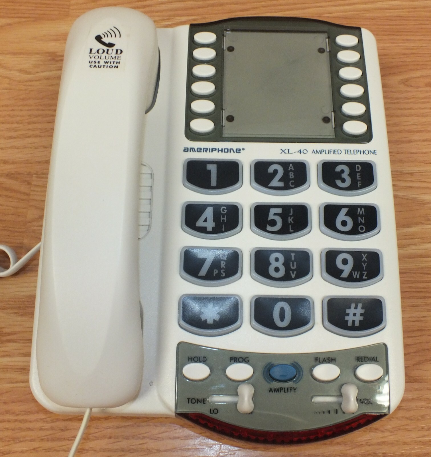 Genuine Ameriphone (XL-40) Loud Volume Corded Home Telephone **READ ...