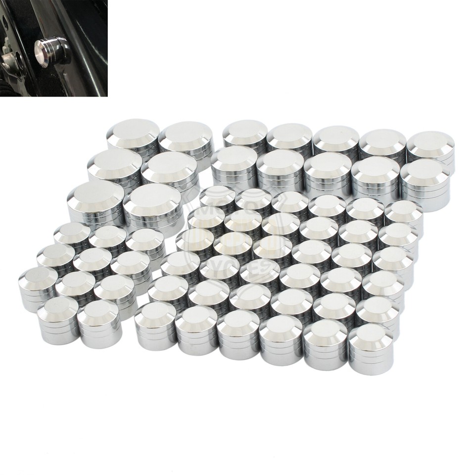 Engine Bolt Cover Cap Kit for Harley M8 Electra Road Street Glide 17-24 ...