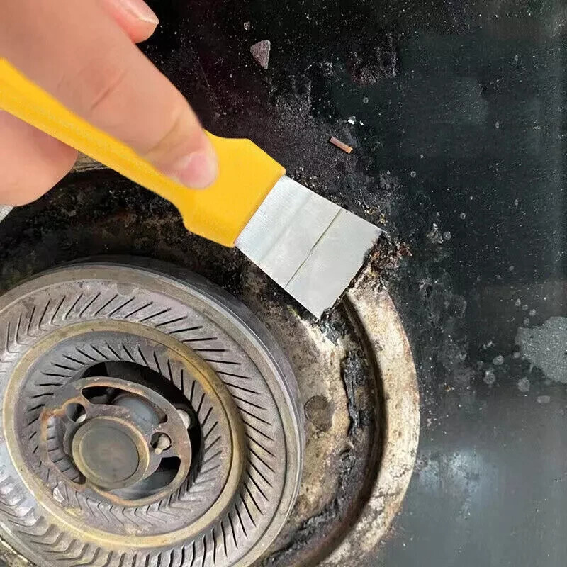 2Pcs Oven Cleaning Scraper Stainless Steel Kitchen Stoves Scraper ...