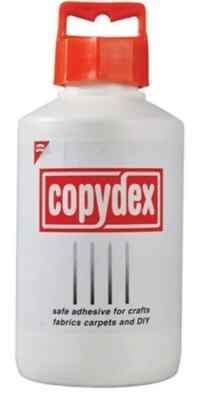 COPYDEX STRONG SAFE ADHESIVE GLUE ART CRAFT FABRIC CARPET PVA WOOD BOND ...
