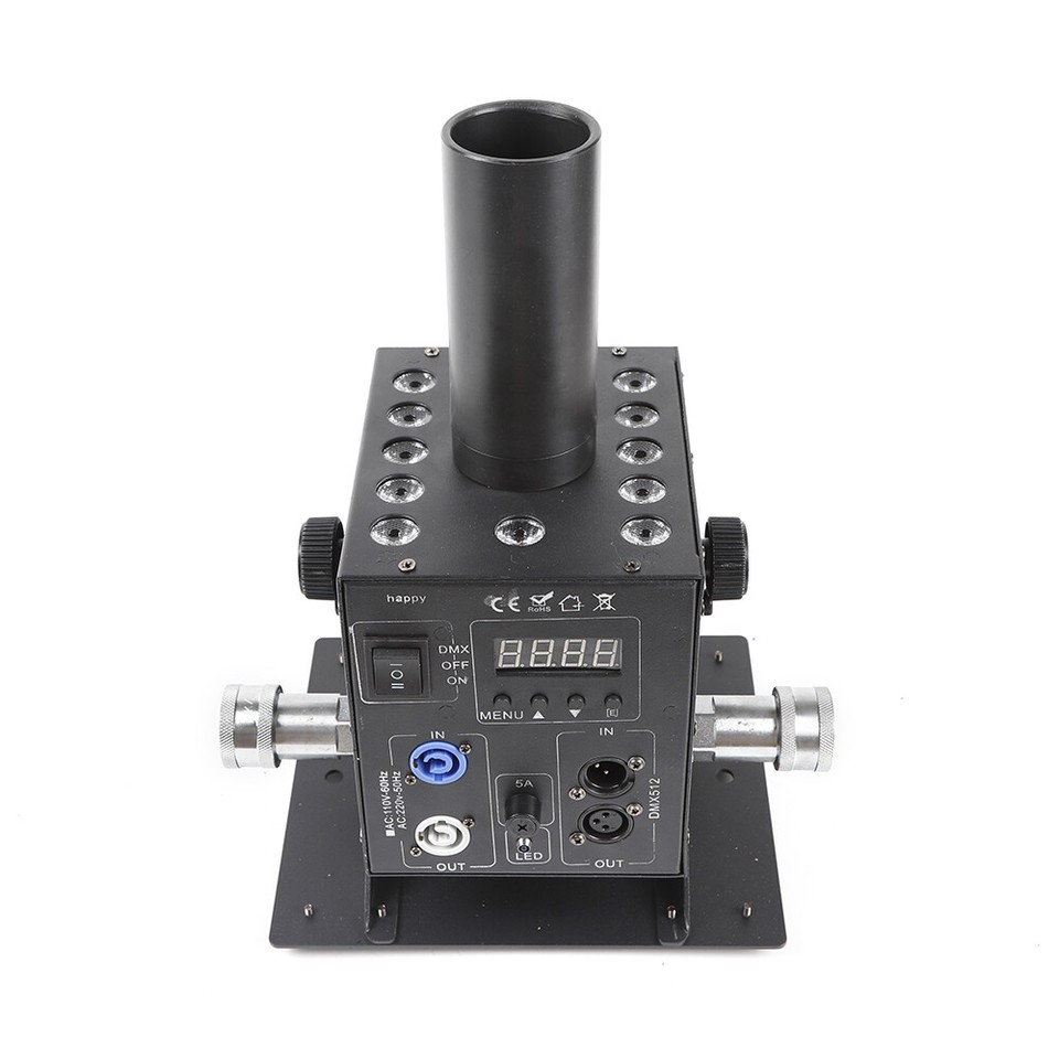 2PCS LED CO2 Jet Smoke Machine CO2 Cannon DMX Blaster DJ Disco Stage ...