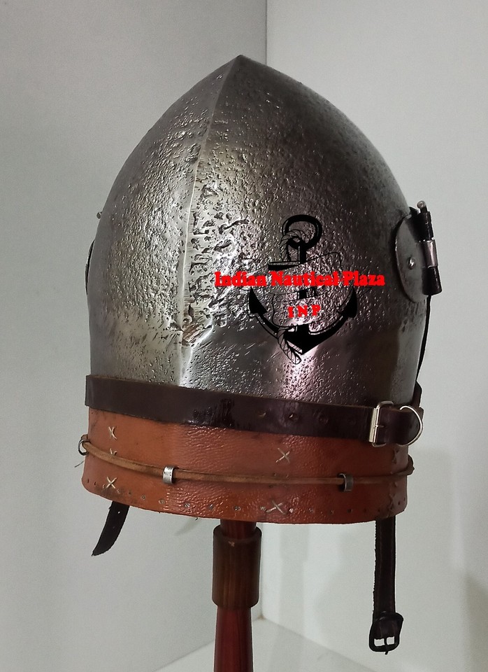 Medieval Bascinet Knight Helmet Armor Battle Medieval Replica Armor ...