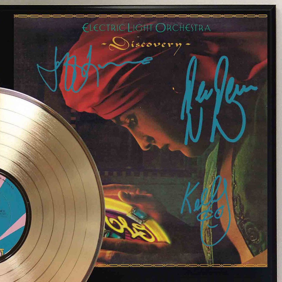 Electric Light Orchestra Discovery LP Record Signature Display | eBay